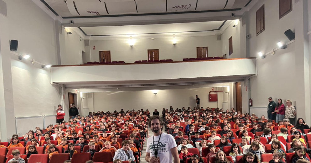 ACTIVIDADES: Charla de Sergi Escobar en el colegio Claver