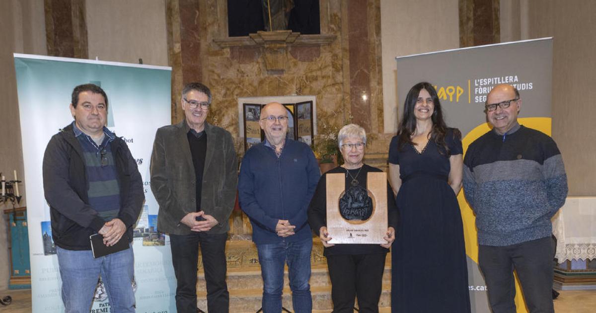 El premi Sikarra recau en l'associació Amics de Sant Magí de la Brufaganya