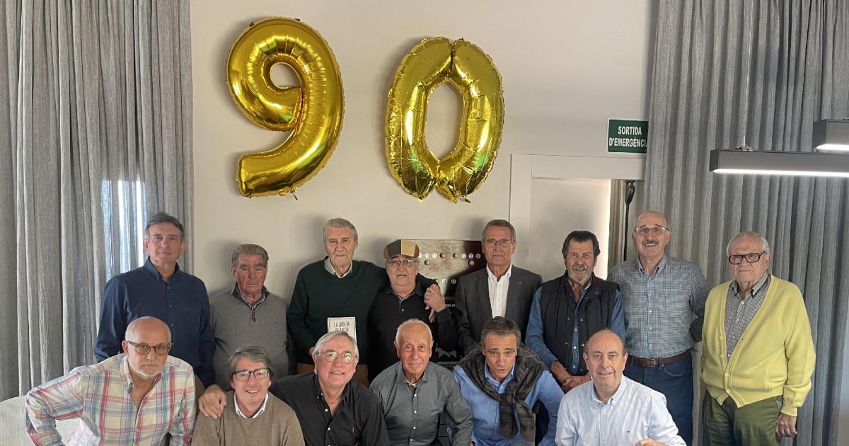 Homenatge a l'expresident Valero pel 90 aniversari