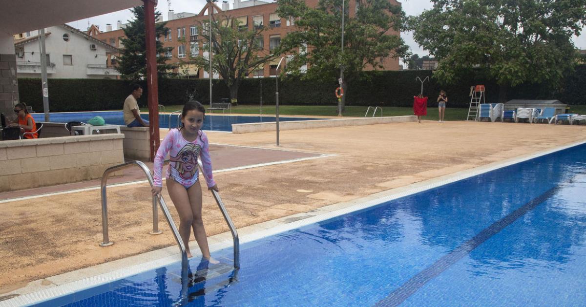 Las piscinas de Agramunt, ya abiertas
