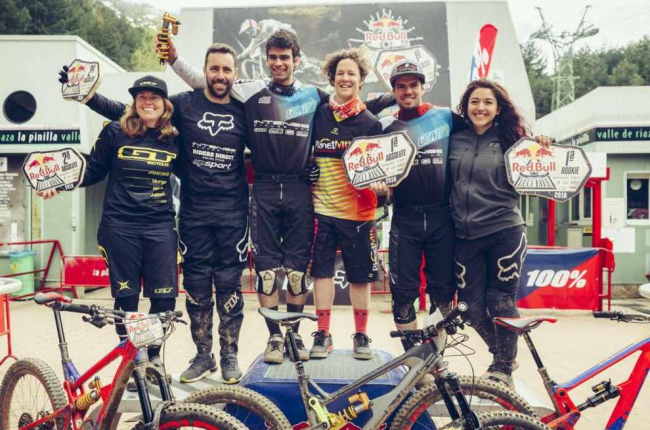Ares Masip, tercera a la Red Bull Holy Bike