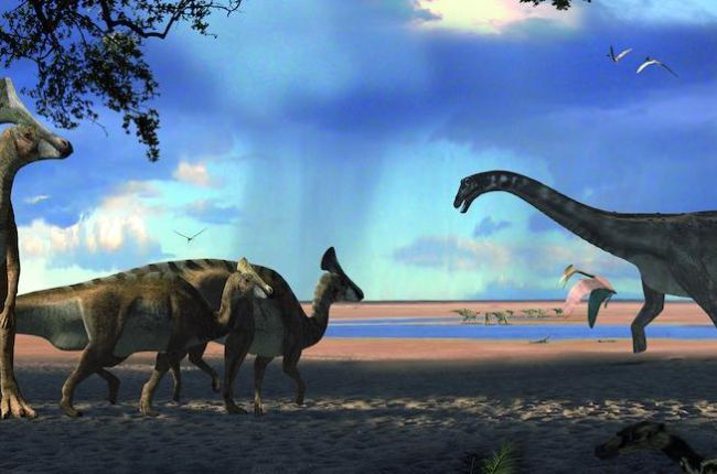 El primer dinosaure 'bec d'ànec' d'Europa va viure al Jussà