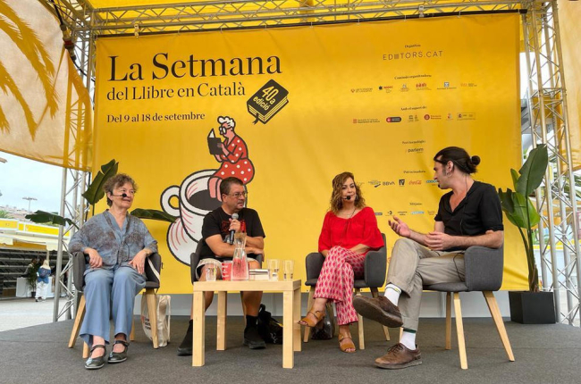 Maria Barbal estrena 'Al llac' a la Setmana del Llibre en Català