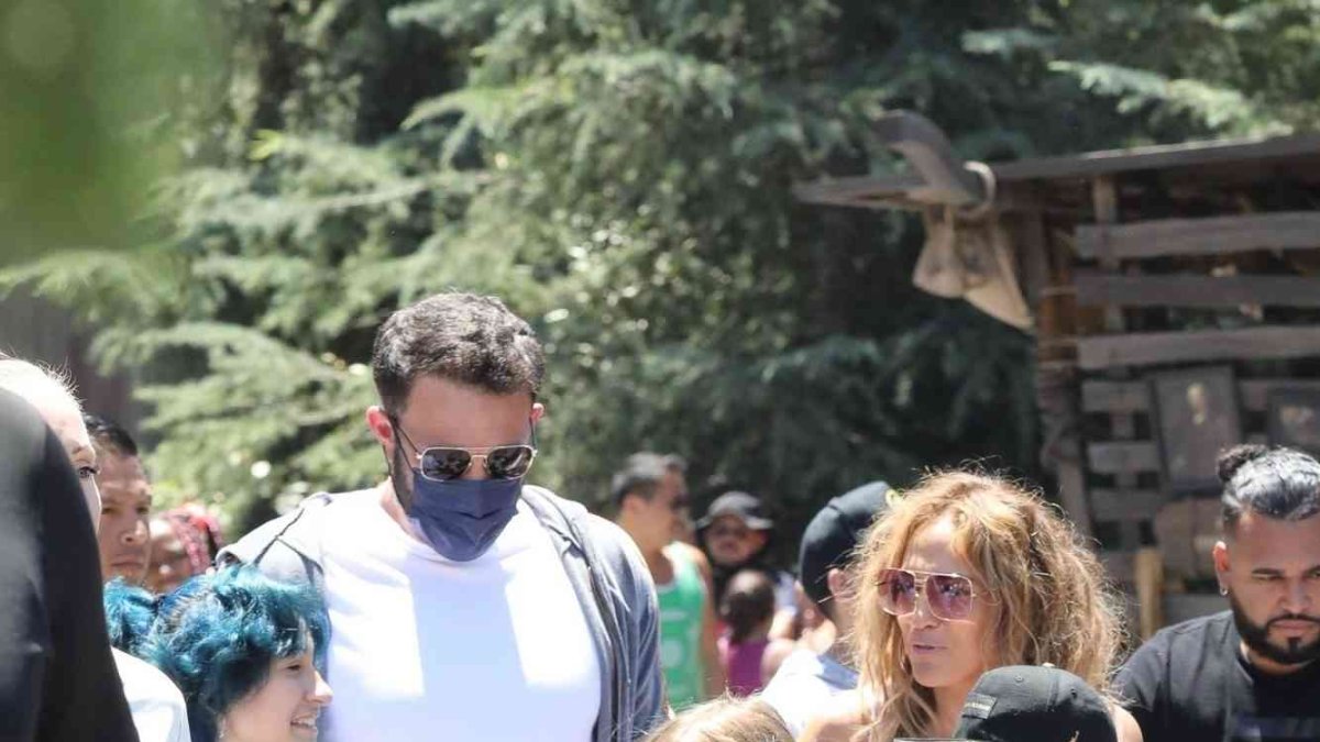 Los delicados momentos de los hijos de Ben Affleck y Jennifer López ...