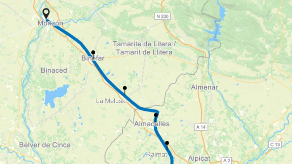 Quanta gent es beneficiaria d'un tren de Rodalies entre Lleida i Osca ...