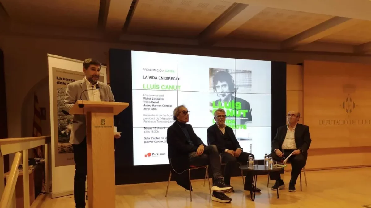 Lluís Canut presenta su libro ‘La vida en directe’