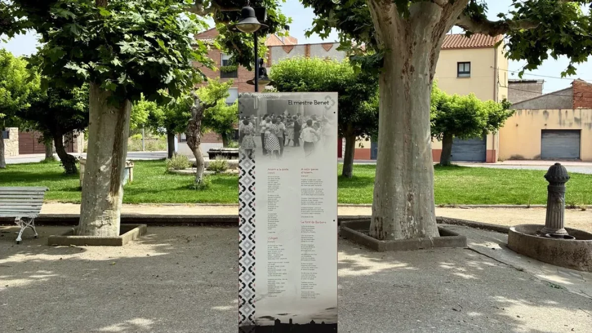 Ruta literaria para el poeta y pedagogo Mestre Benet