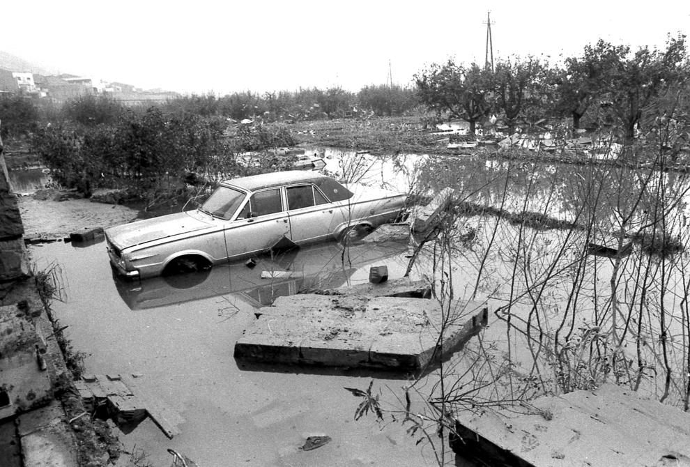 Imágenes de la gran riada de noviembre de 1982