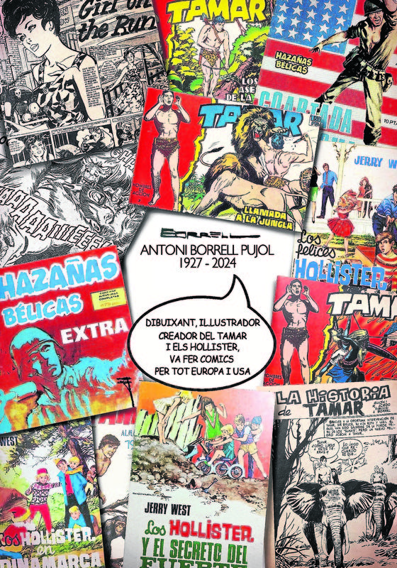 Fallece el histórico dibujante de raíces leridanas Antoni Borrell