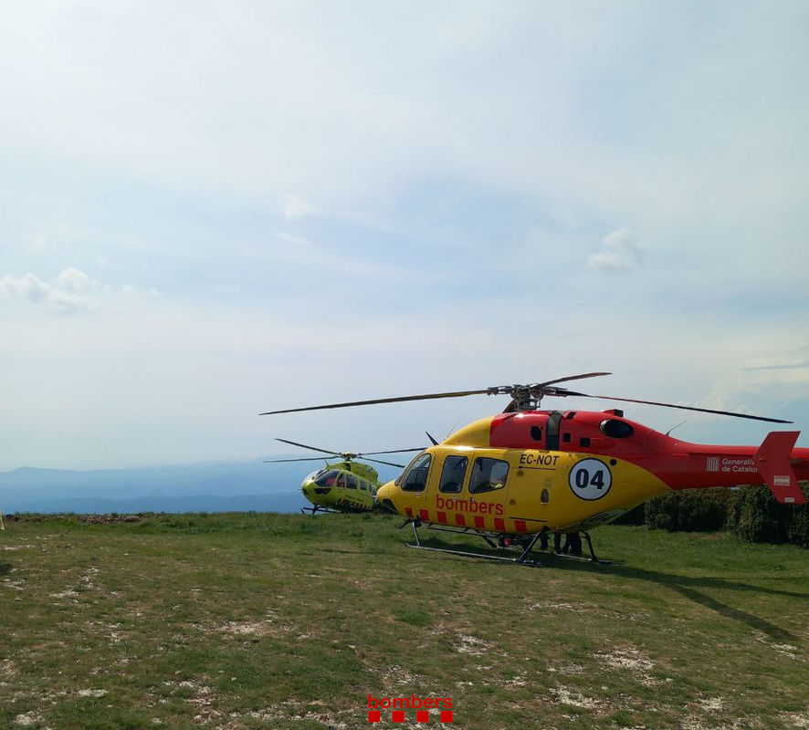 Herido un hombre mientras practicaba parapente en Àger Herido un hombre mientras practicaba parapente en Àger