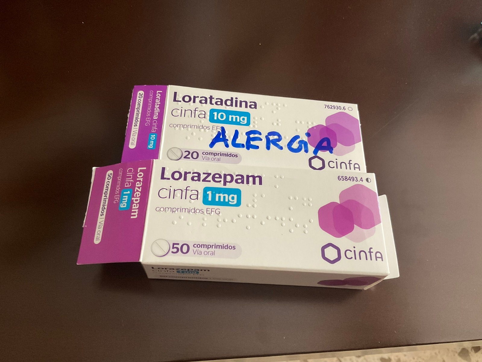Cinfa cambiará el envase de Lorazepam por su parecido a otro fármaco
