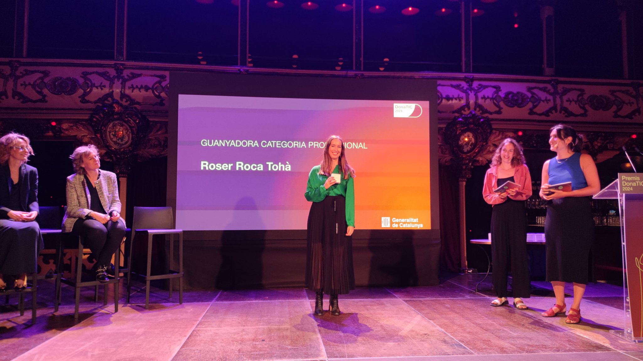 Roser Roca Tohà, ingeniera de Tremp, gana el Premio Dona TIC 2024