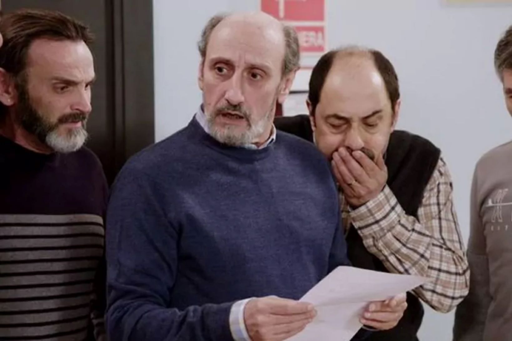 Fernando Tejero visita a su amigo José Luis Gil en Navidad