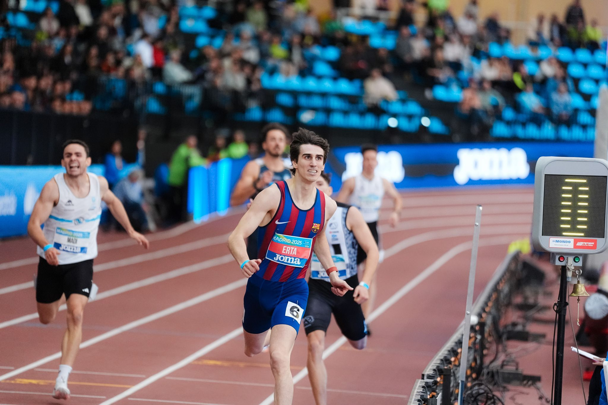 Bernat Erta, en la prelista del Europeo con los relevos 4x400